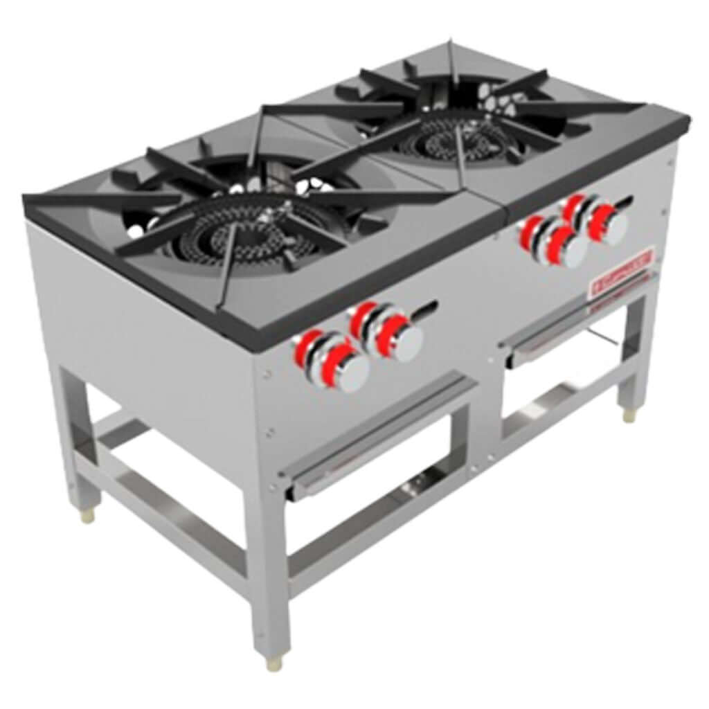 Estufón Industrial Coriat EC-2T Master 2 Secciones 🔥