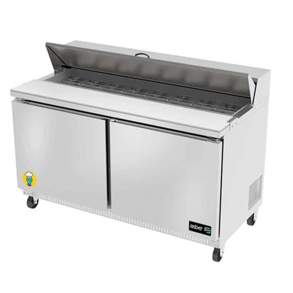 Mesa Fría para Ensaladas Asber APTS-60-16HC
